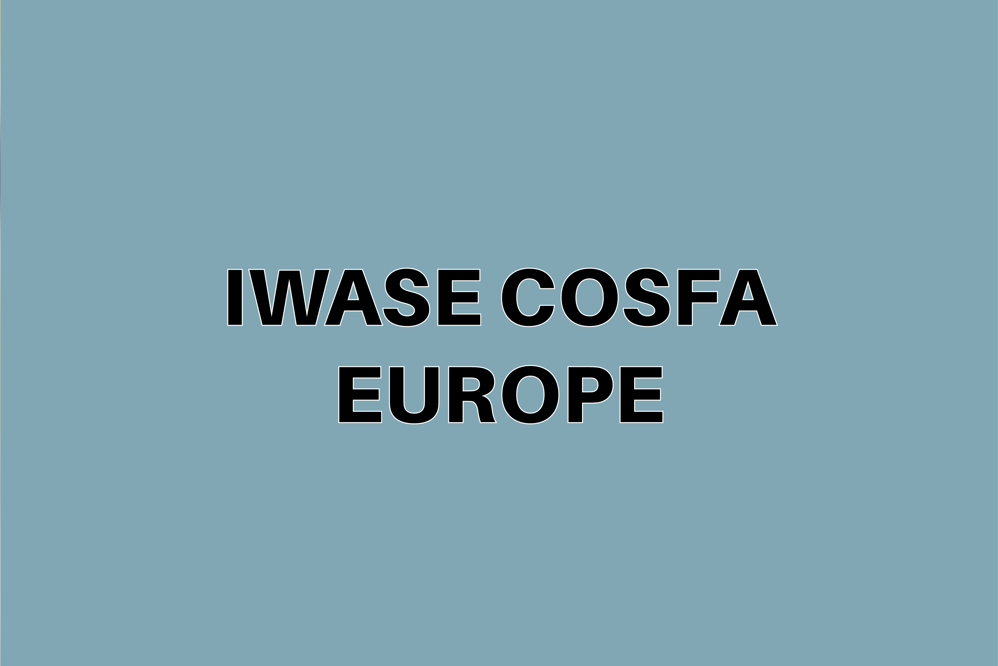 IWASE COSFA EUROPE - Cosmetic Experience Cosmetic Experience