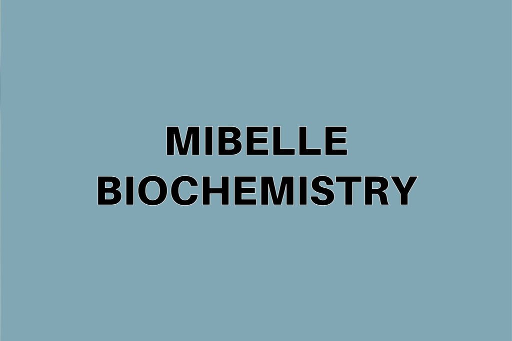MIBELLE BIOCHEMISTRY - Cosmetic Experience Cosmetic Experience
