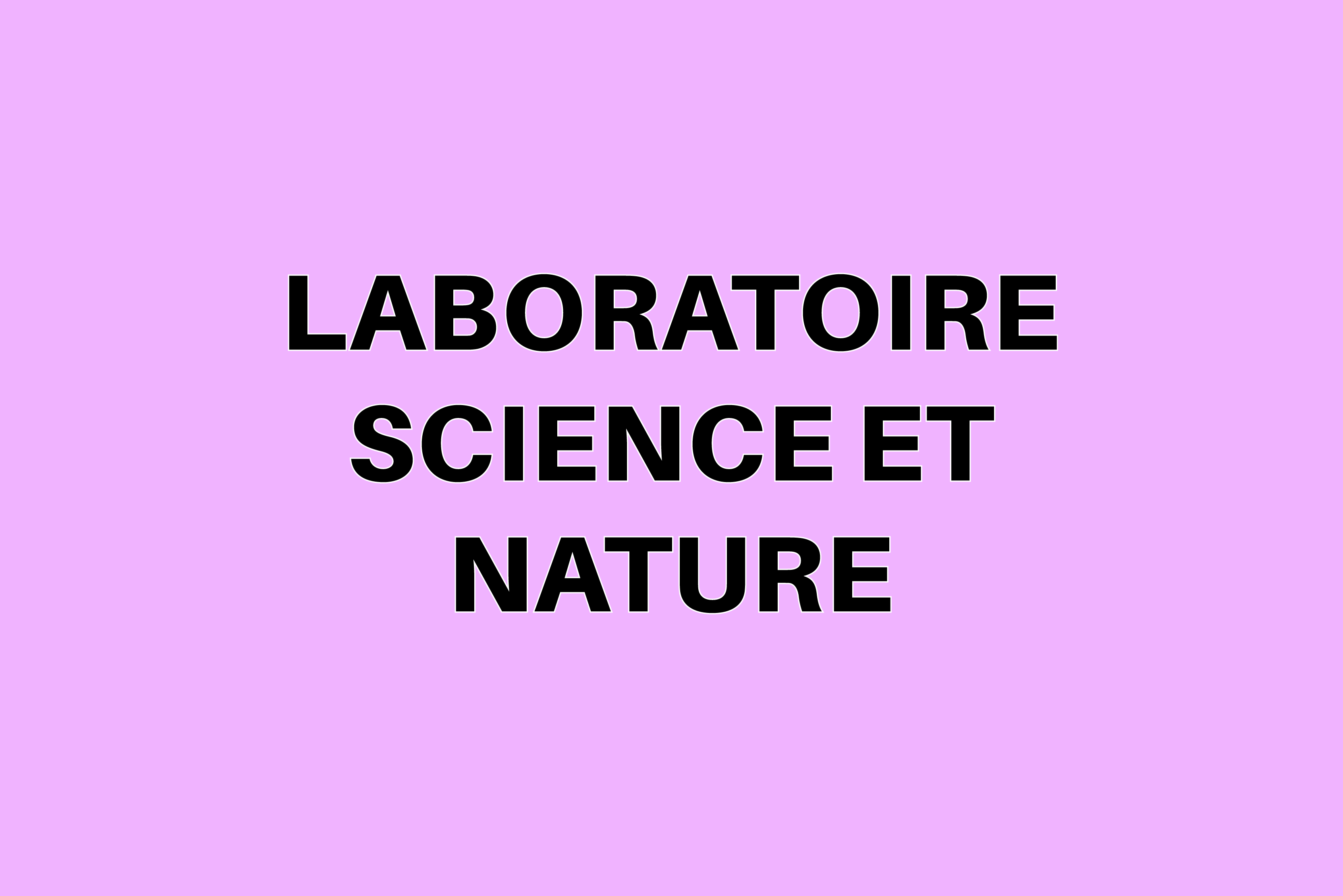 LABORATOIRE SCIENCE ET NATURE - Cosmetic Experience Cosmetic Experience