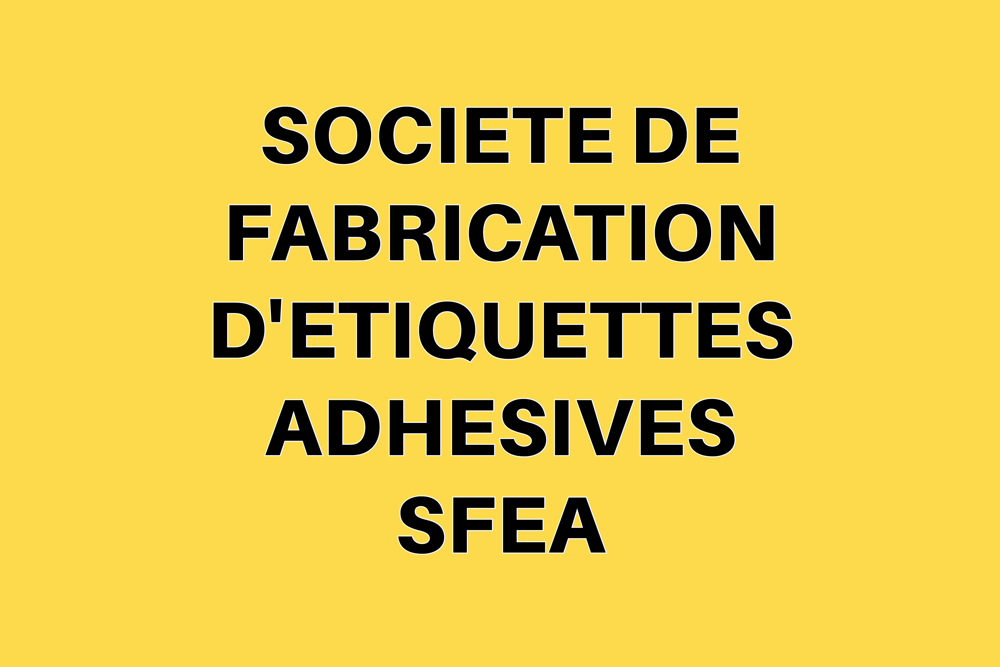 SOCIETE DE FABRICATION D'ETIQUETTES ADHESIVES SFEA - Cosmetic ...
